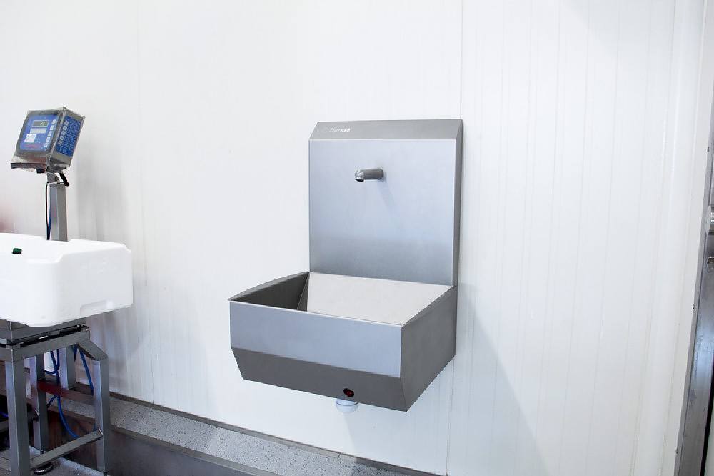 Stainless steel sensor-operated wash basins | Enhancing hygiene with ...