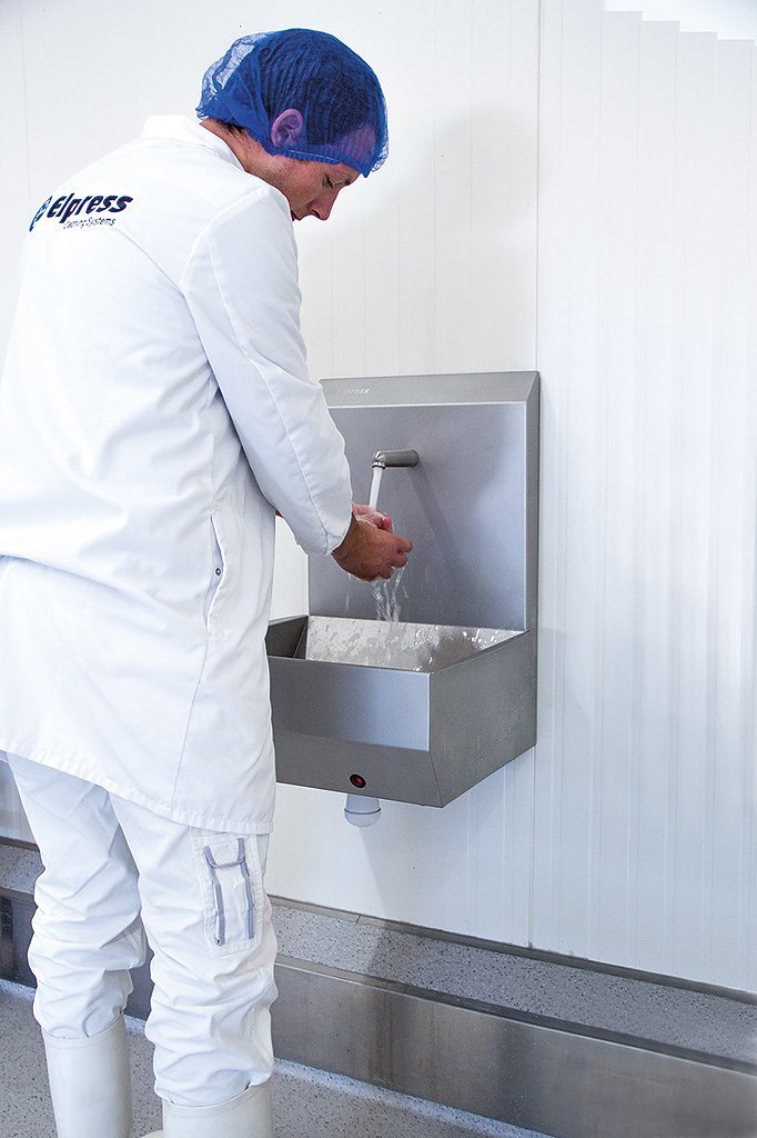 Stainless steel sensor-operated wash basins | Enhancing hygiene with ...