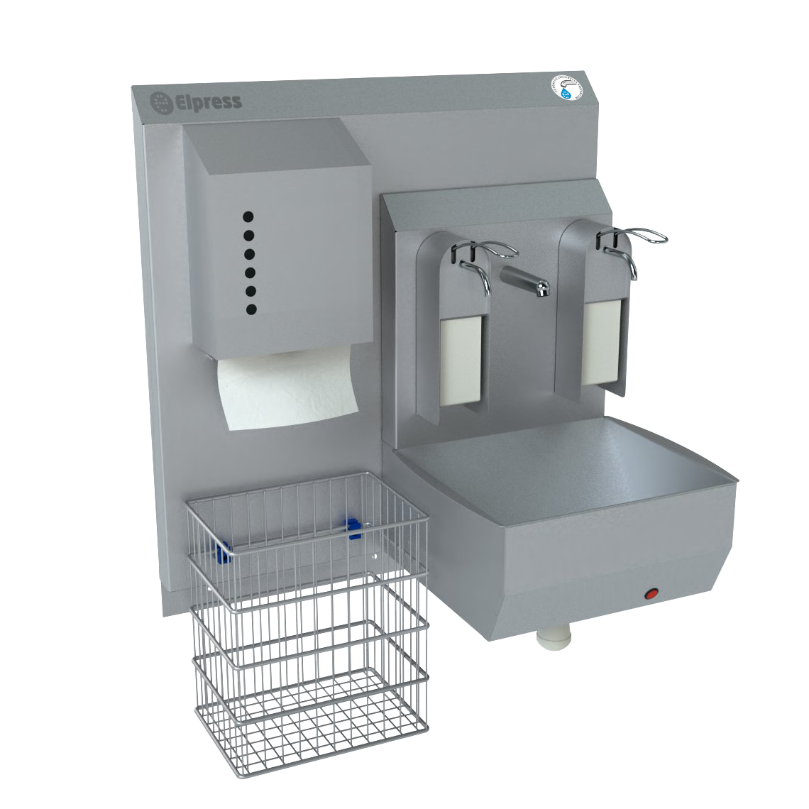 Stainless steel sensor-operated wash basins | Enhancing hygiene with ...