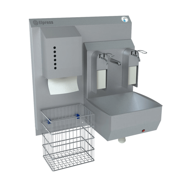 Stainless steel sensor-operated wash basins | Enhancing hygiene with ...