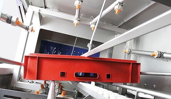 Washing crates efficiently? Choose uniform crates