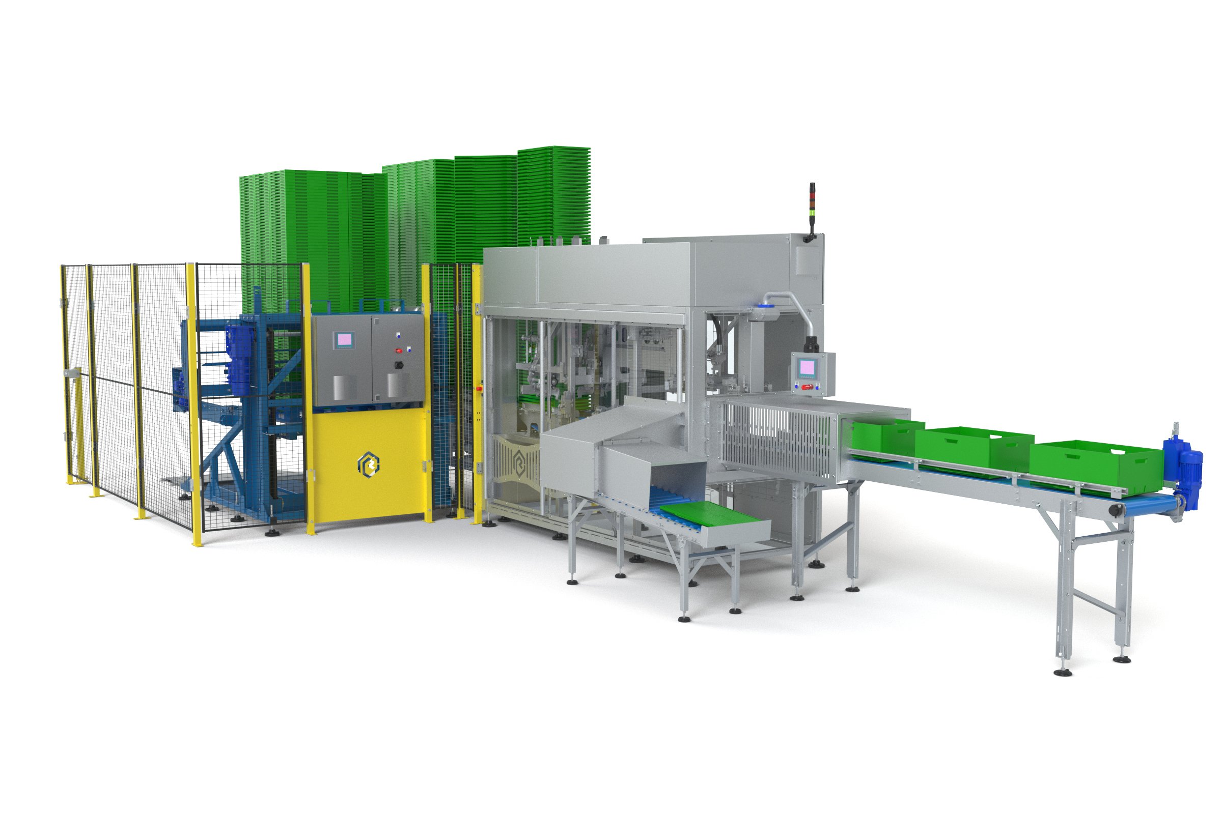 Crate Unfolding Machine | Elpress